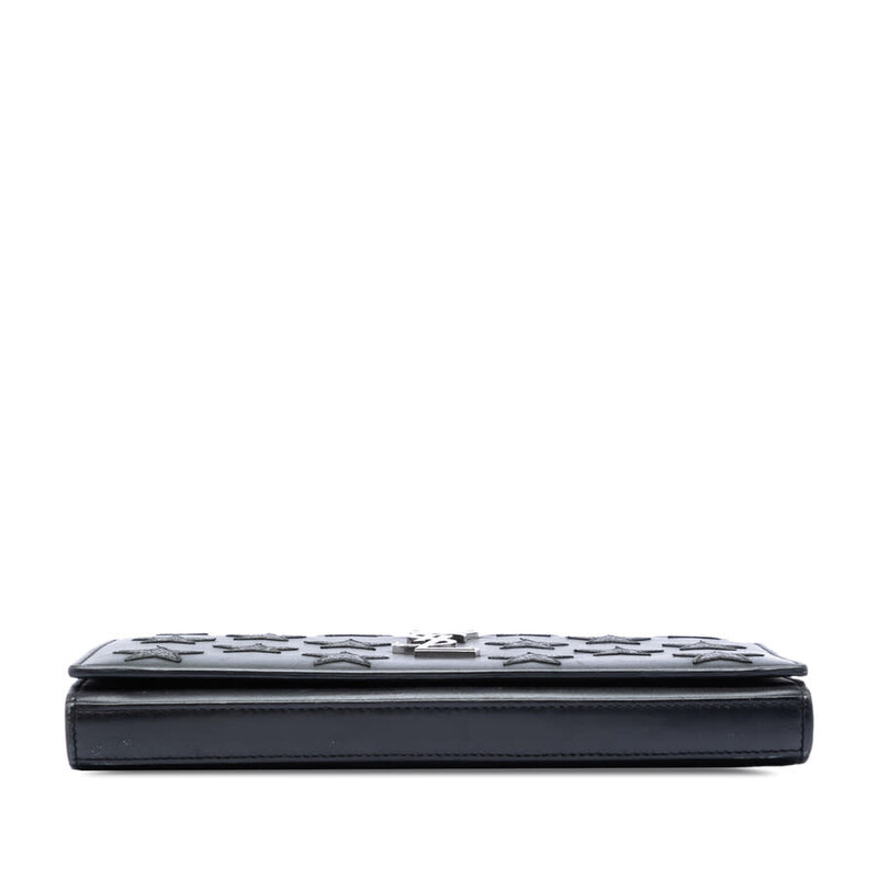 Saint Laurent Pre-owned Saint Laurent Calfskin Monogram Star Kate ...