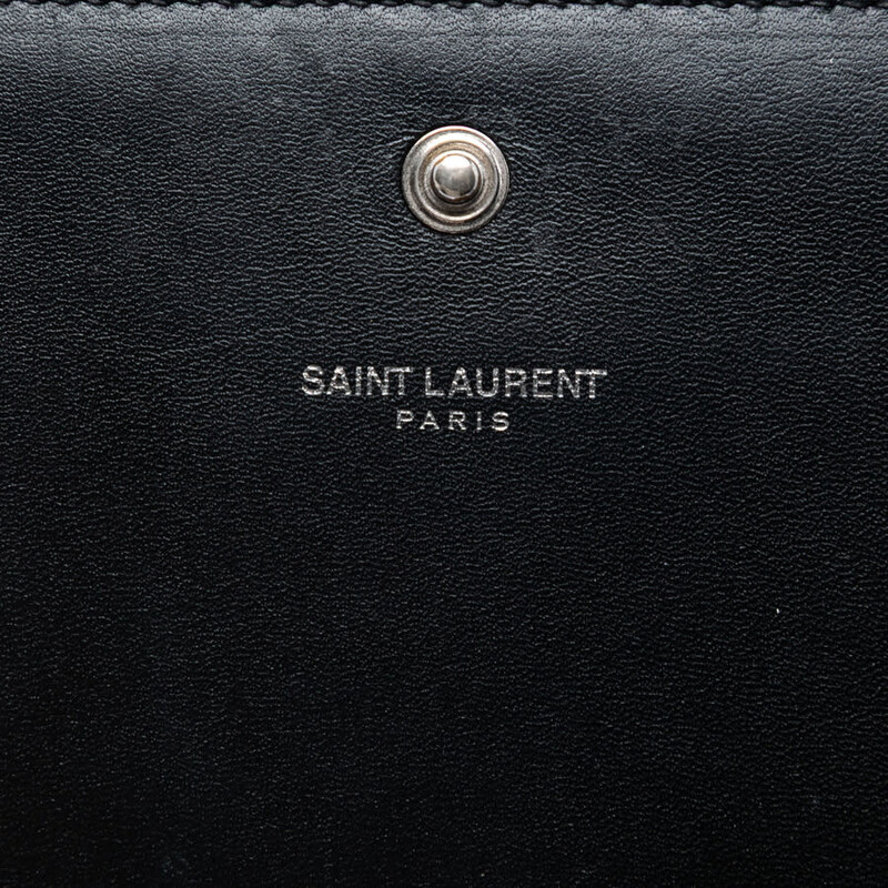 Saint Laurent Pre-owned Saint Laurent Calfskin Monogram Star Kate ...