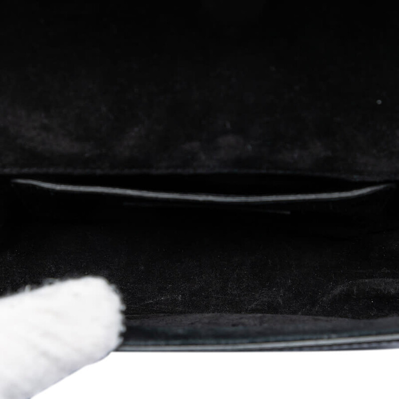 Saint Laurent Pre-owned Saint Laurent Small Patent Monogram Universite ...