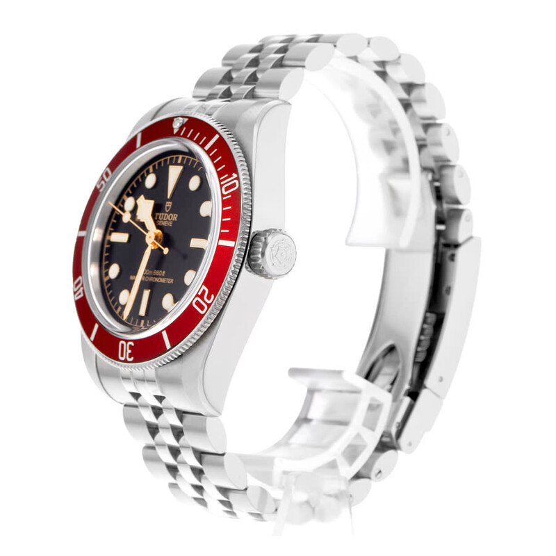 Tudor Pre-owned Tudor Black Bay 41 Automatic Chronometer Black Dial Men ...