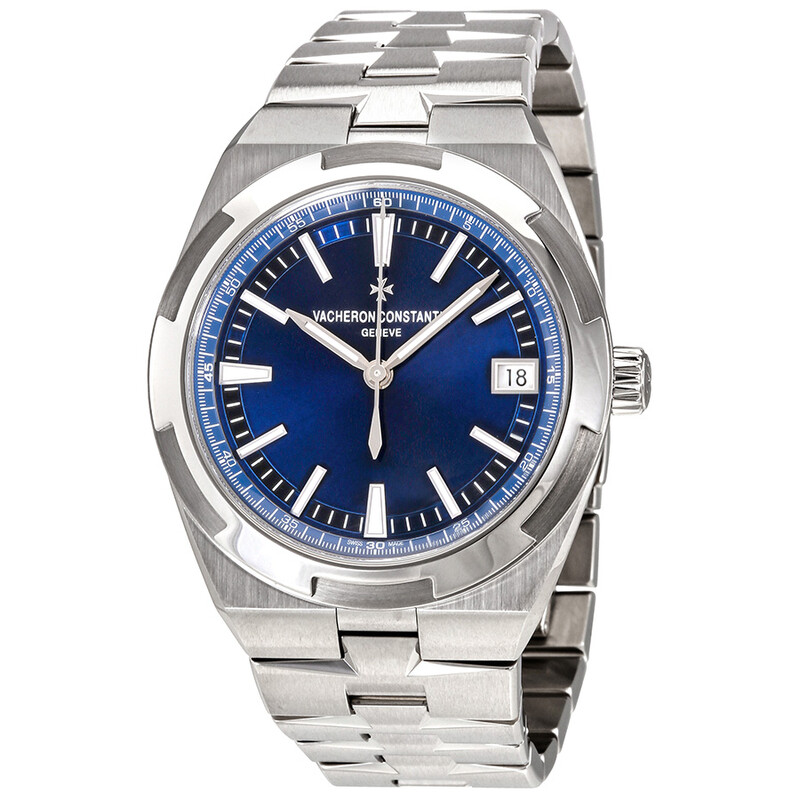 Vacheron Constantin Pre-owned Vacheron Constantin Overseas Blue Dial ...