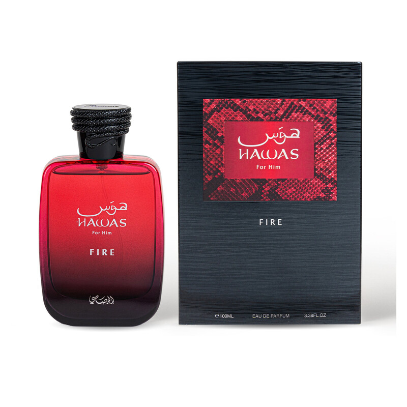 Rasasi Unisex Hawas Fire EDP Spray 3.4 oz Fragrances 614514178065 ...
