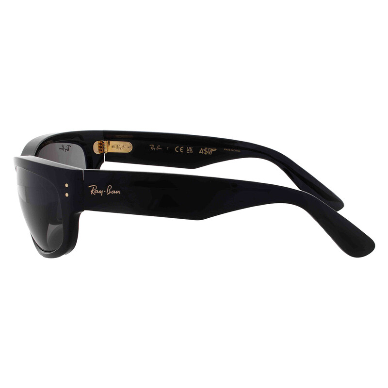 Ray-Ban MEGA BALORAMA Ultra Black Square Unisex Sunglasses RB2289 ...