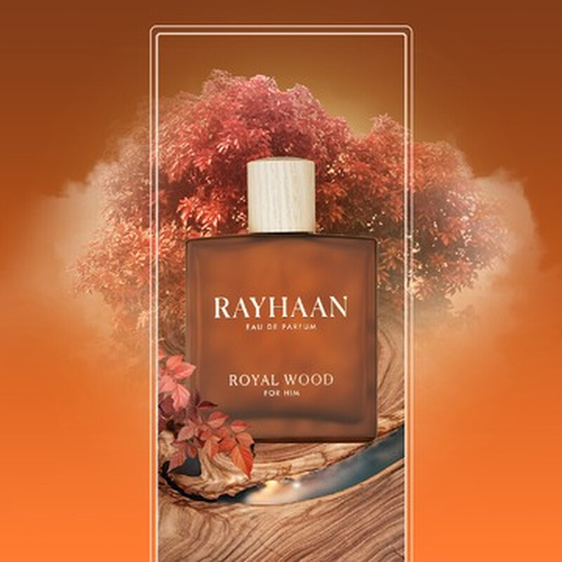 Rayhaan Men's Royal Wood EDP Spray 3.4 oz Fragrances 6298044138597 ...