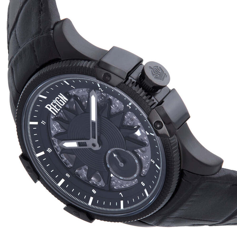 Reign Solstice Black Dial Men's Watch REIRN6905 840148810075 - Watches ...