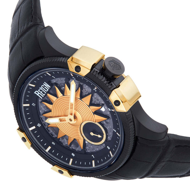 Reign Solstice Gold-tone Dial Men's Watch REIRN6902 840148810044 ...