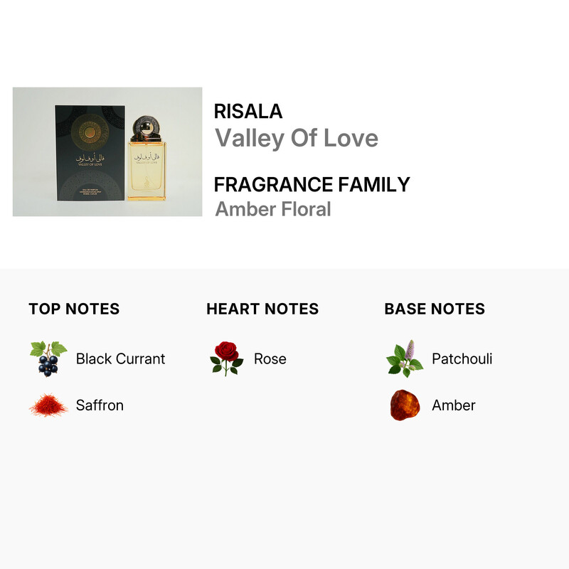 Risala Unisex Valley Of Love EDP Spray 3.4 oz Fragrances 6294015185058 ...