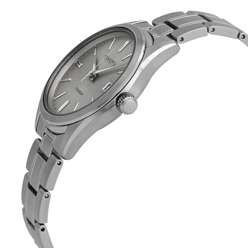 Seiko Essentials Quartz Silver Dial Men's Watch SUR369 4954628238849 ...