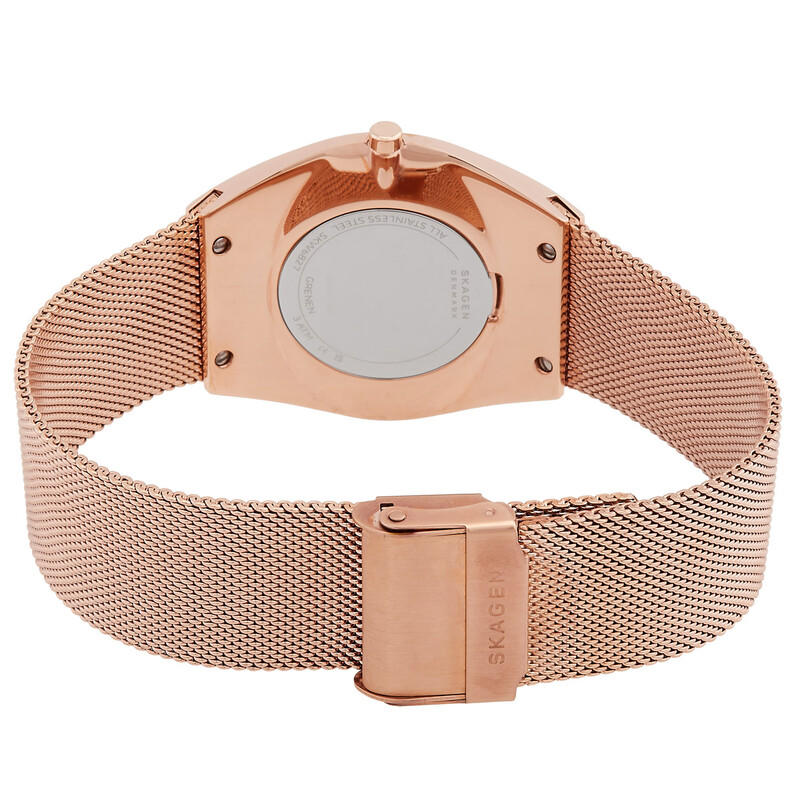 Skagen Grenen Ultra Slim Quartz White Dial Men's Watch SKW6827 ...