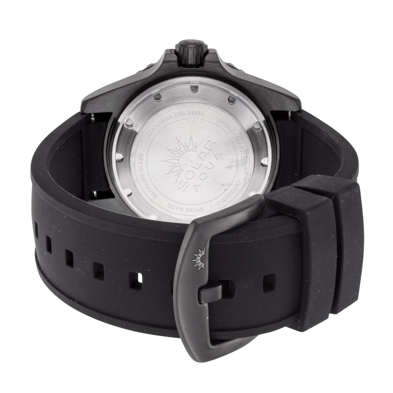 Solar Aqua Deep Bay Automatic Men's Watch SA0020.0013 - Watches, Deep ...