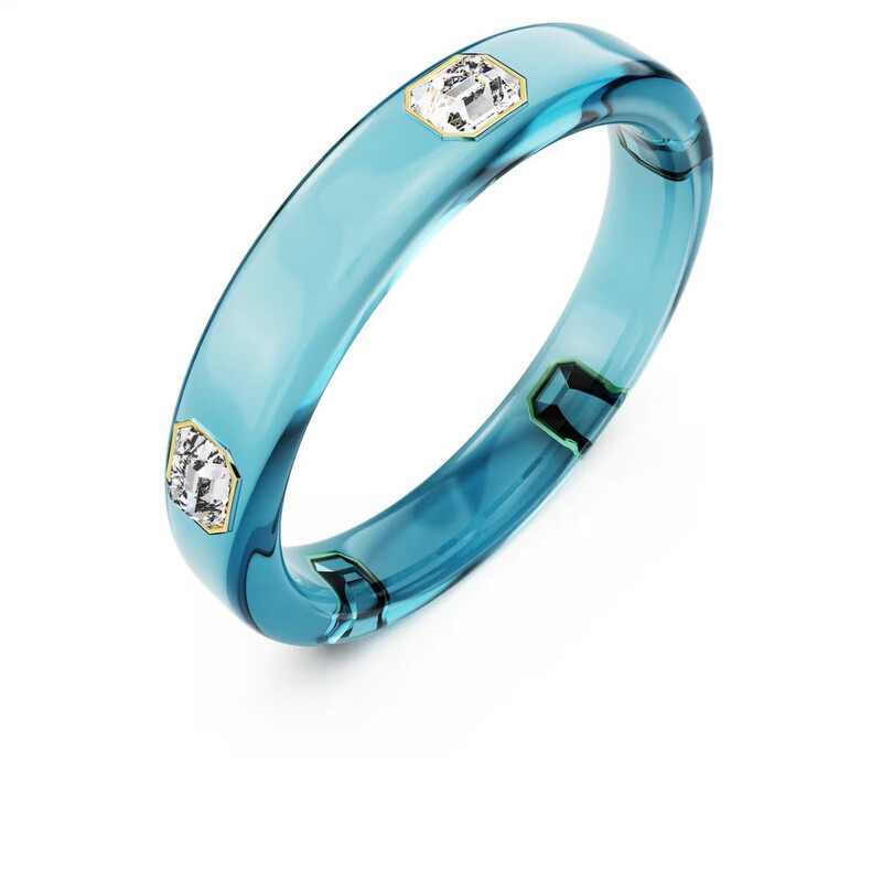 Swarovski Dulcis Octagon Cut Crystal Bangle, Size Medium 5714390 ...
