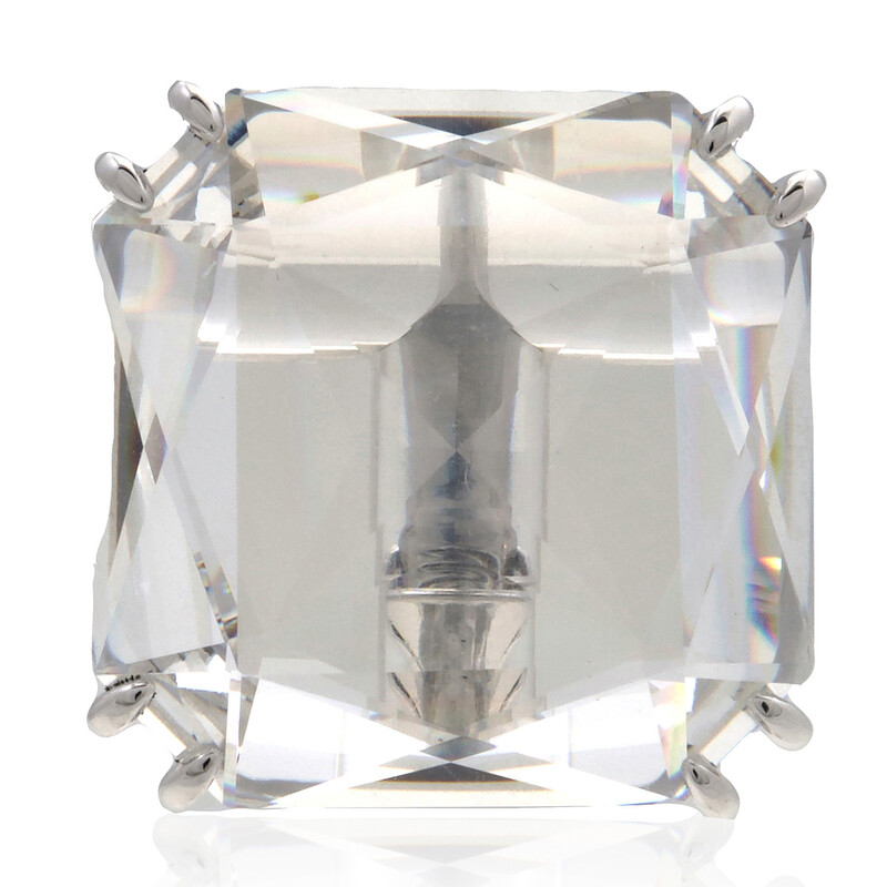Swarovski Mesmera Clip Earring Single, Square Cut Crystal 5600756 ...
