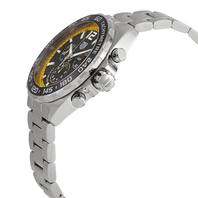 Tag Heuer Formula 1 Chronograph Quartz Black Dial Men's Watch CAZ101AC ...