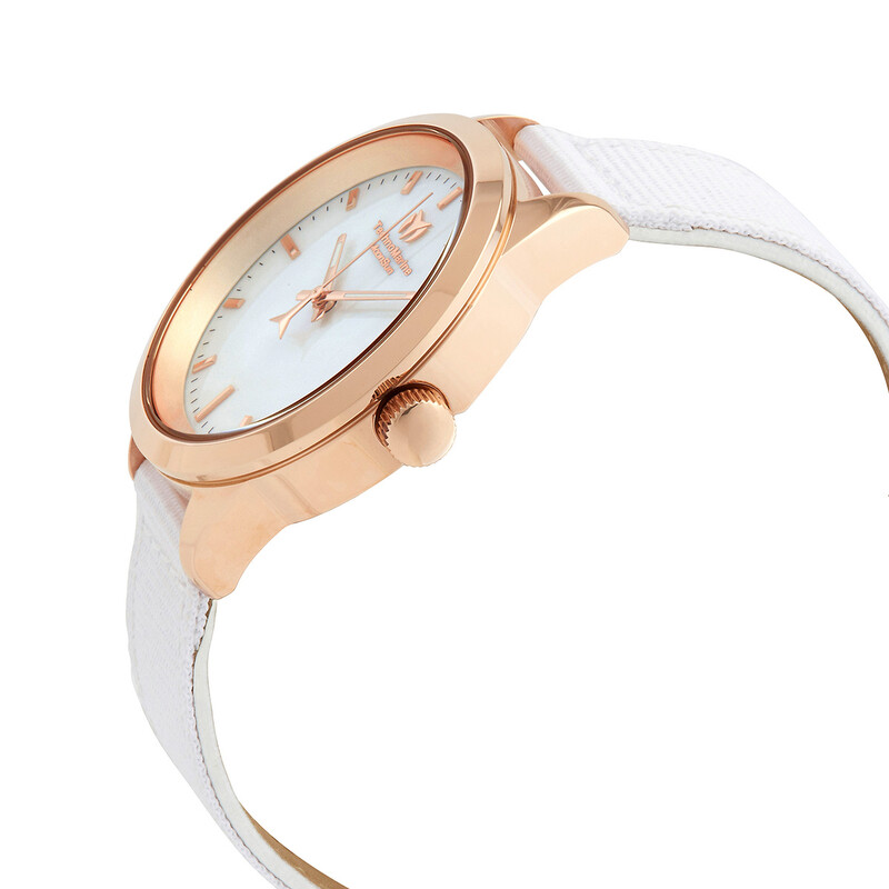 Technomarine MoonSun Quartz Mother of Pearl Dial Ladies Watch TM-820002 ...