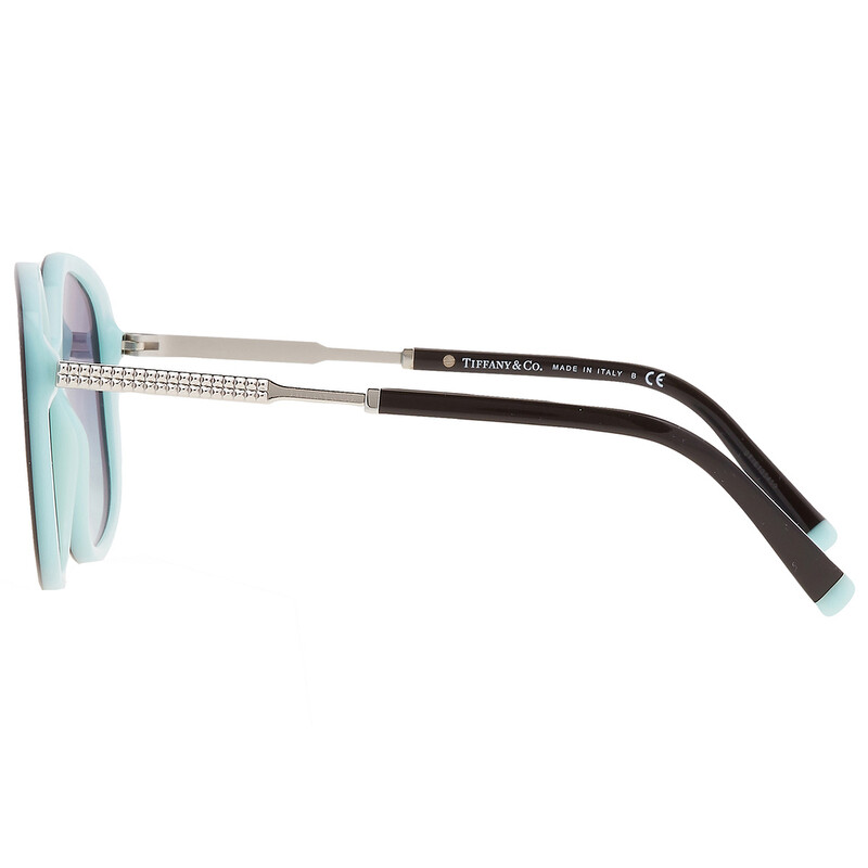 Tiffany & Co. Azure Gradient Blue Irregular Ladies Sunglasses TF4192 ...