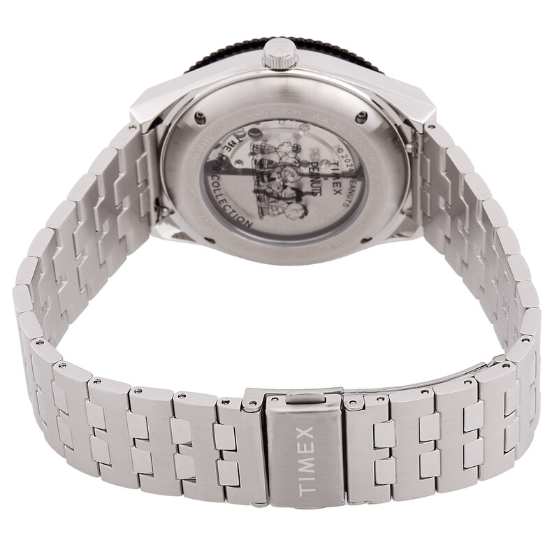 Timex M79 X Peanuts Automatic Blue Dial Pepsi Dial Men's Watch ...
