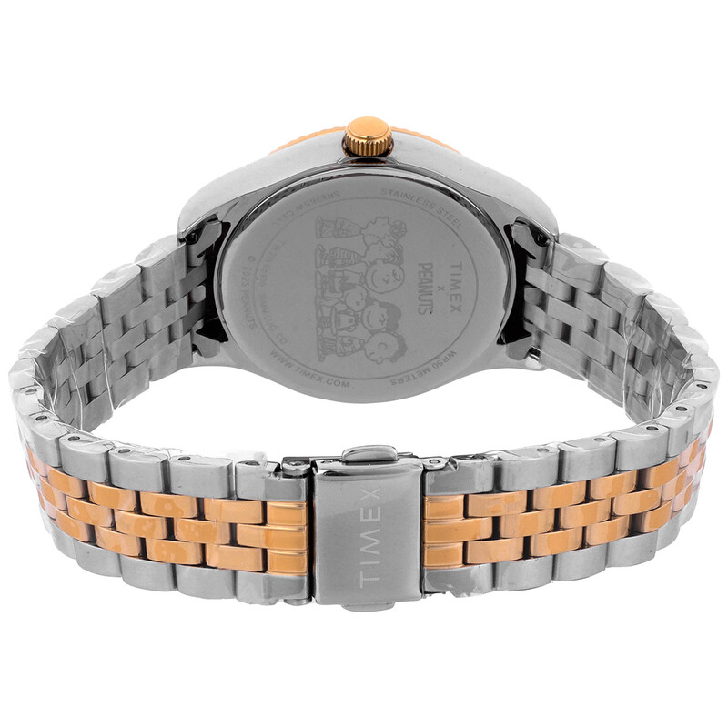 Timex X Peanuts Legacy In Bloom Quartz White Dial Ladies Watch ...