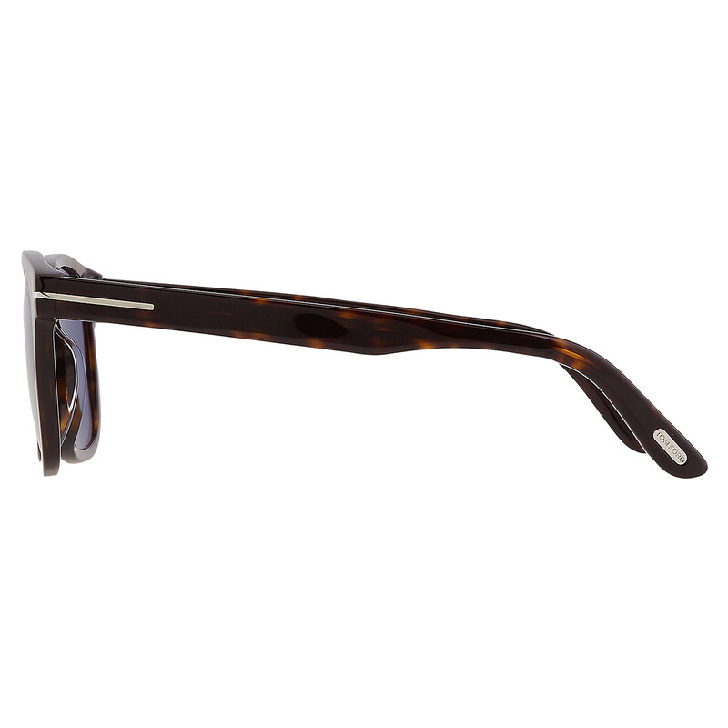Tom Ford Eric Polarized Smoke Sport Men's Sunglasses FT0595 52D 55 ...