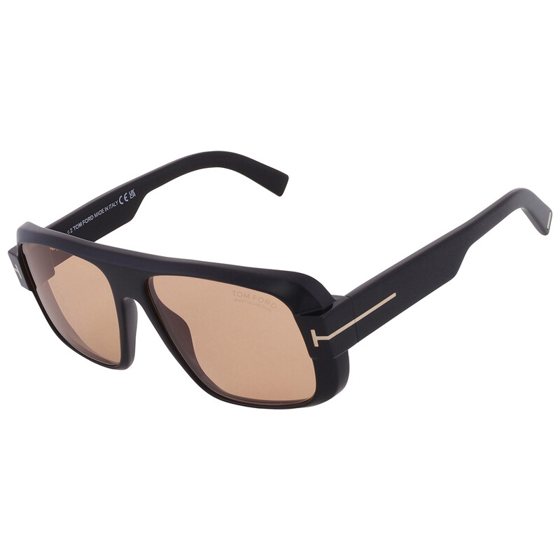 Tom Ford Turner Brown Photochromatic Navigator Men's Sunglasses FT1101 ...