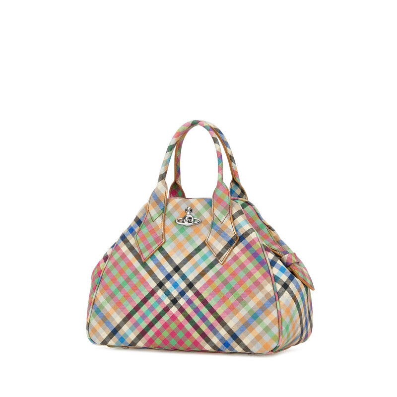 Vivienne Westwood Printed Canvas Medium Yasmine Handbag ...