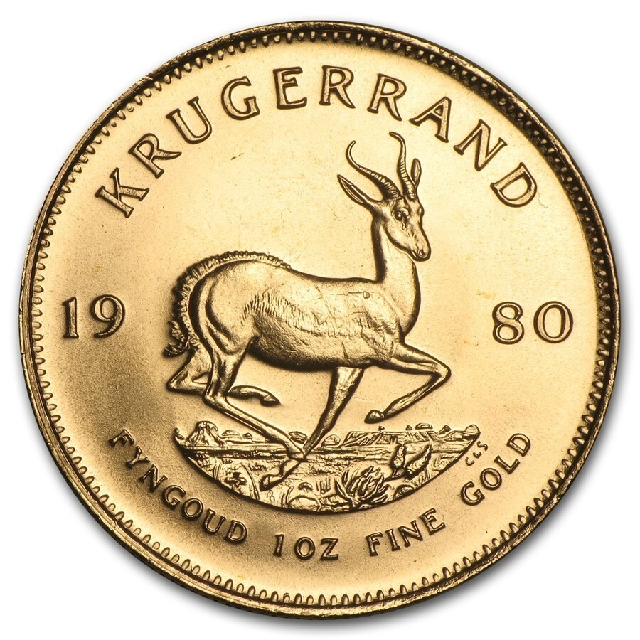 Krugerrand South Africa 1 OZ Gold Krugerrand 1975 - Jomashop