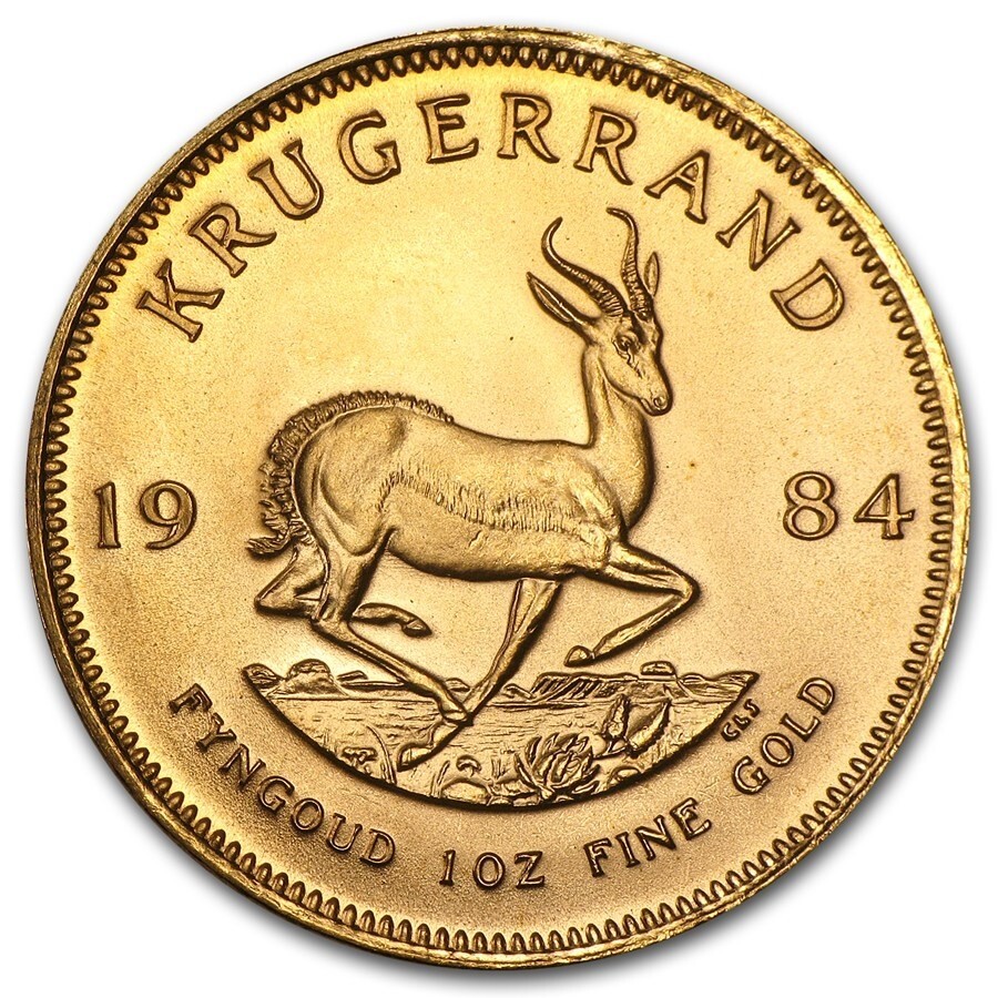 Krugerrand South Africa 1 OZ Gold Krugerrand 1975 - Jomashop