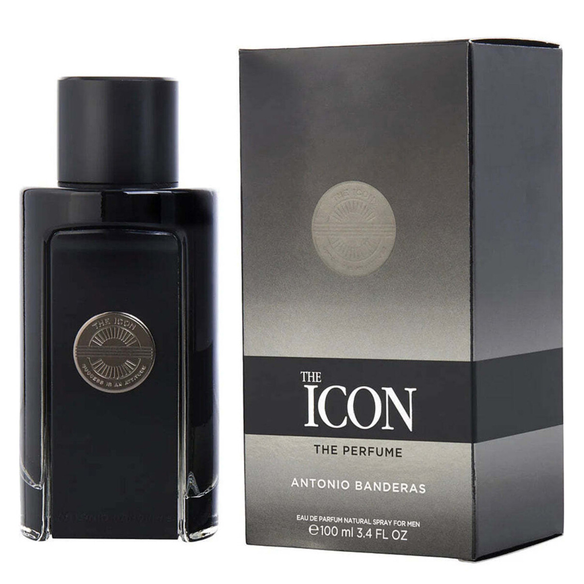 Antonio Banderas Men's The Icon Eau de Parfum EDP Spray 3.4 oz (Tester ...