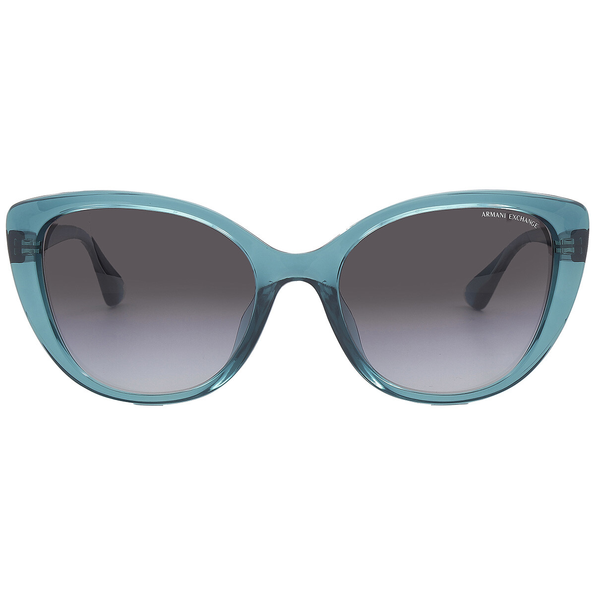 Armani Exchange Brown Gradient Cat Eye Ladies Sunglasses AX4111SU ...