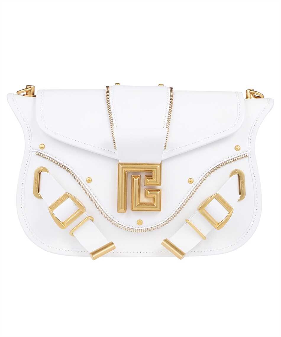 Balmain Beige B-Buzz 23 Canvas And Leather Bag BN1DB530TCFEGEM ...