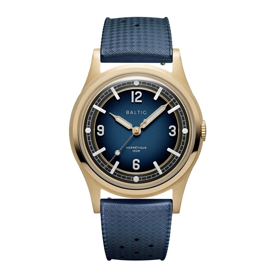 Baltic Hermetique Automatic Black Dial Men's Watch HERMGLACIERBLACK ...