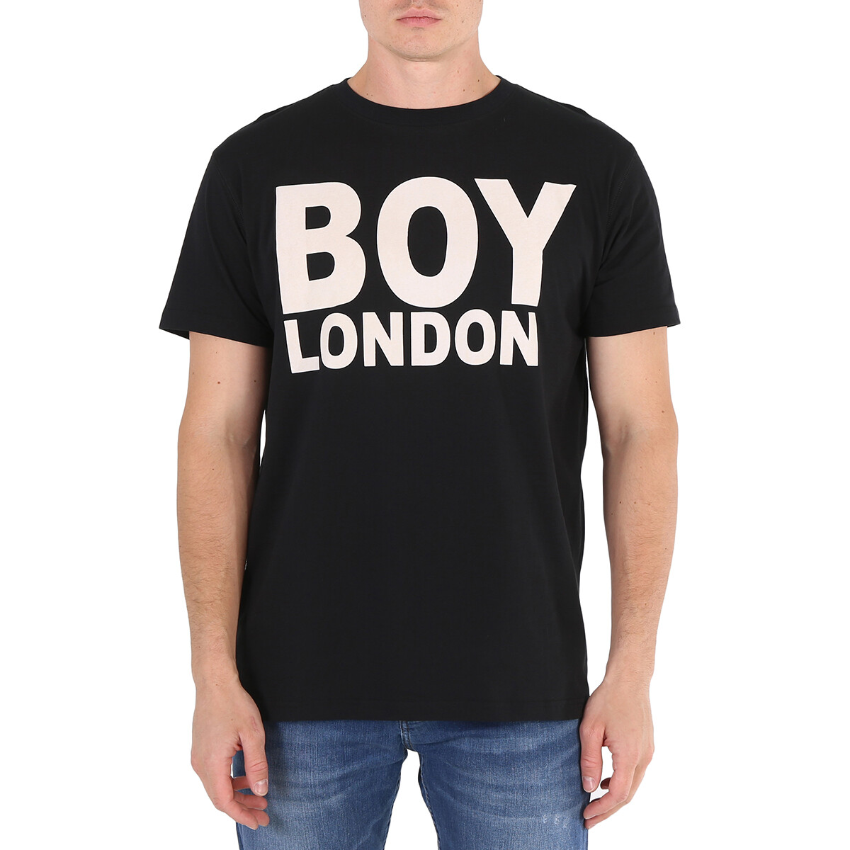 Boy London Men's Black/White Eagle Backprint Graphic T-shirt, Brand ...