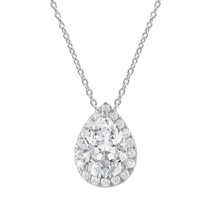 Brilliant Diamond 14K White Gold 1/10 ctw Round Lab Grown Diamond ...