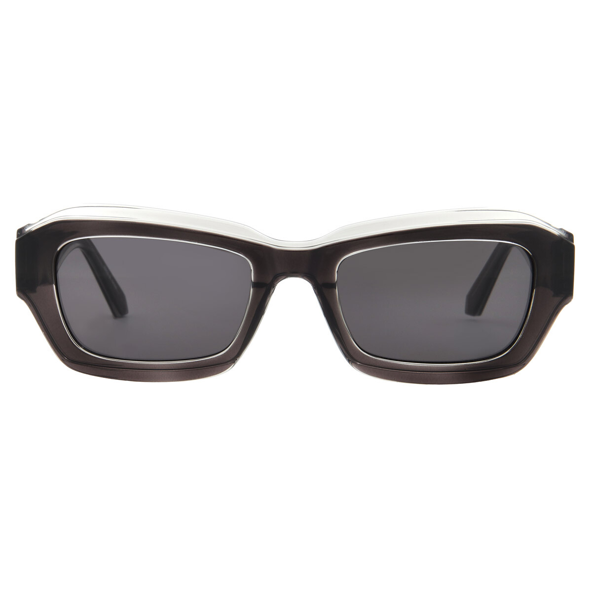 Calvin Klein Grey Gradient Rectangular Ladies Sunglasses CKJ22606S 001 ...