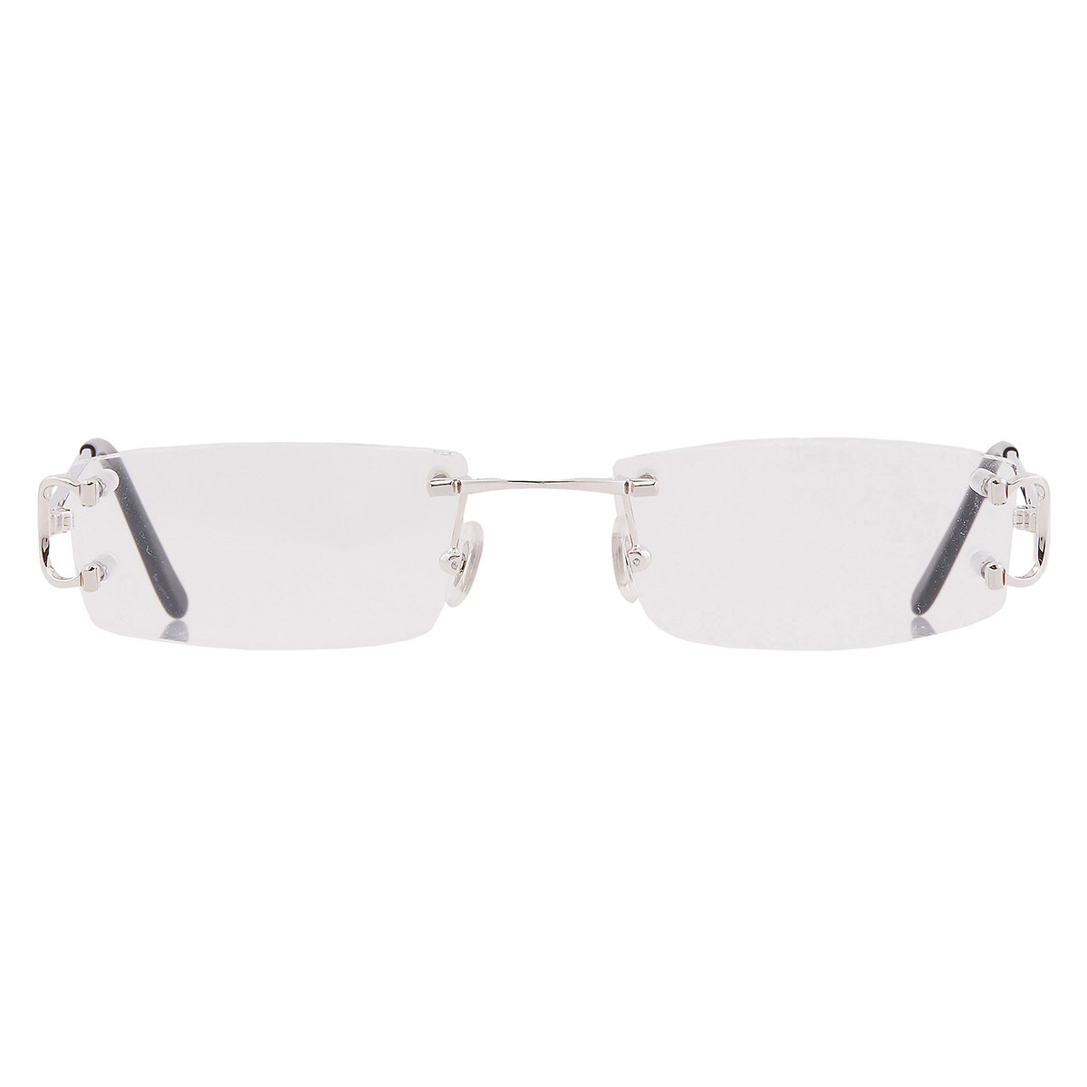 Cartier Premiere de Cartier Demo Rectangular Men's Eyeglasses CT0284O ...