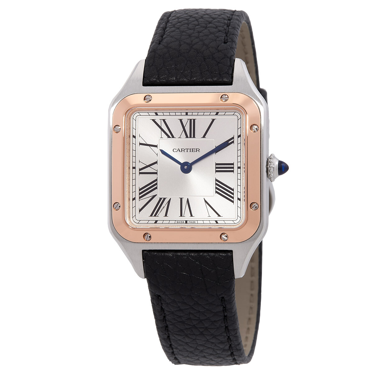 Cartier Pasha XL Brown Dial 18kt Pink Gold Brown Leather Men's Watch ...