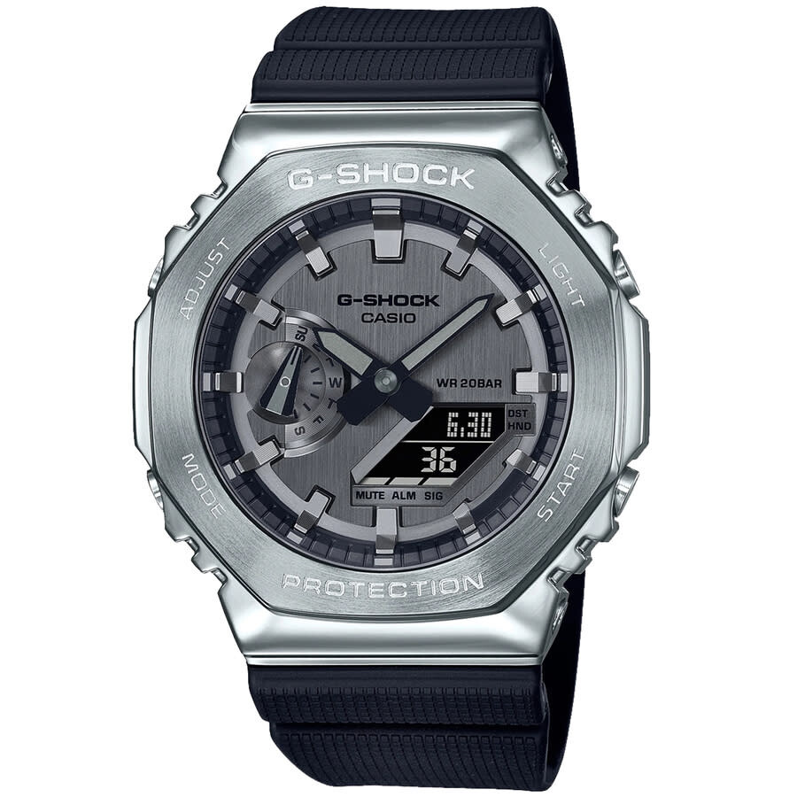 Casio G-Shock 2100 Series Quartz Black Dial Men's Watch GAB2100-1A ...