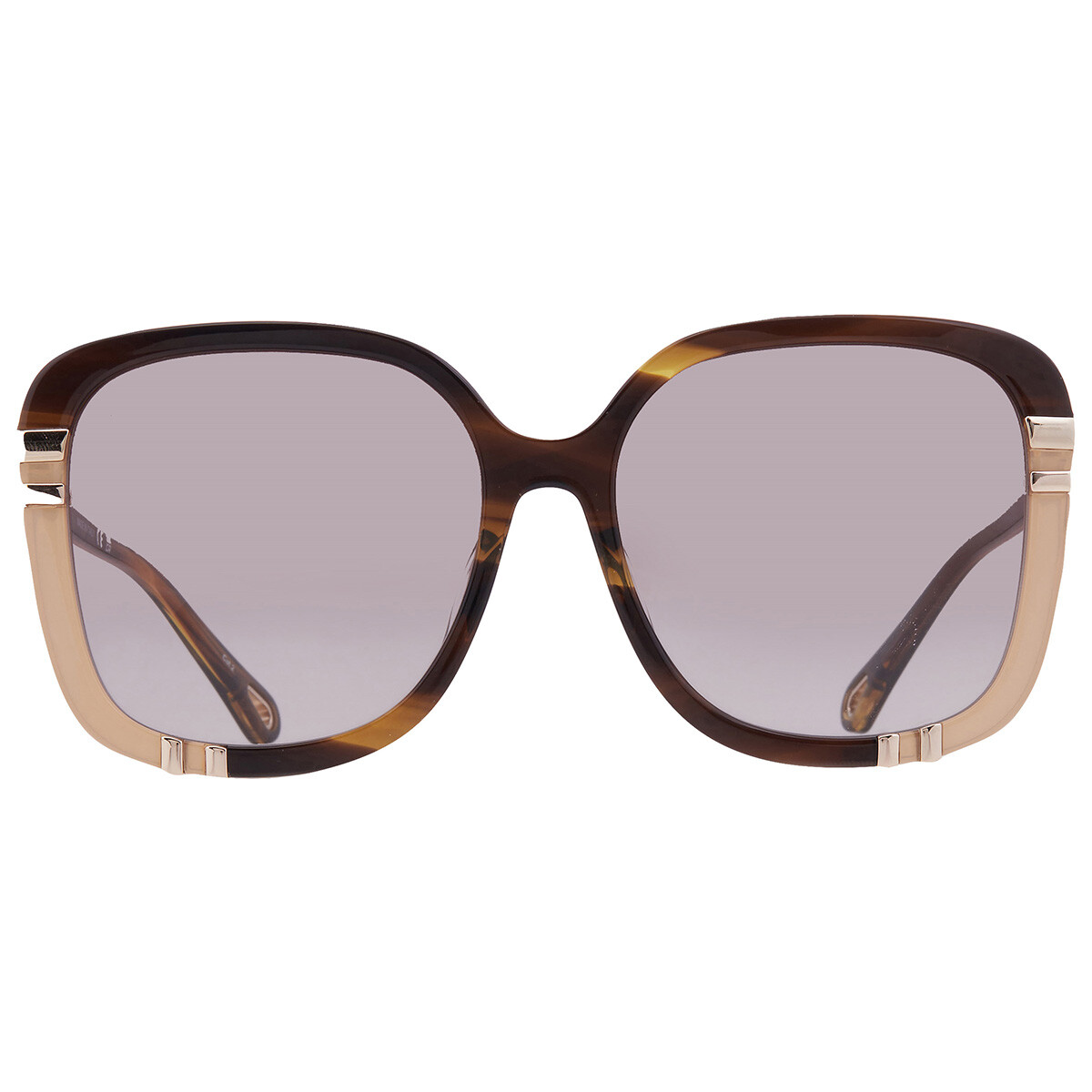 Chloé Brown Gradient Square Sunglasses CE720S 208 56 886895297837 ...
