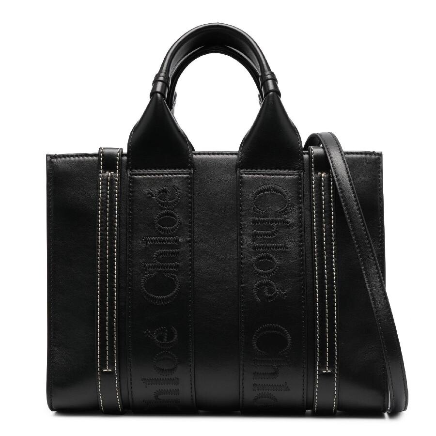 Chloé Woody Small Linen Tote Bag CHC22AS397I2690U 7613386448101 ...