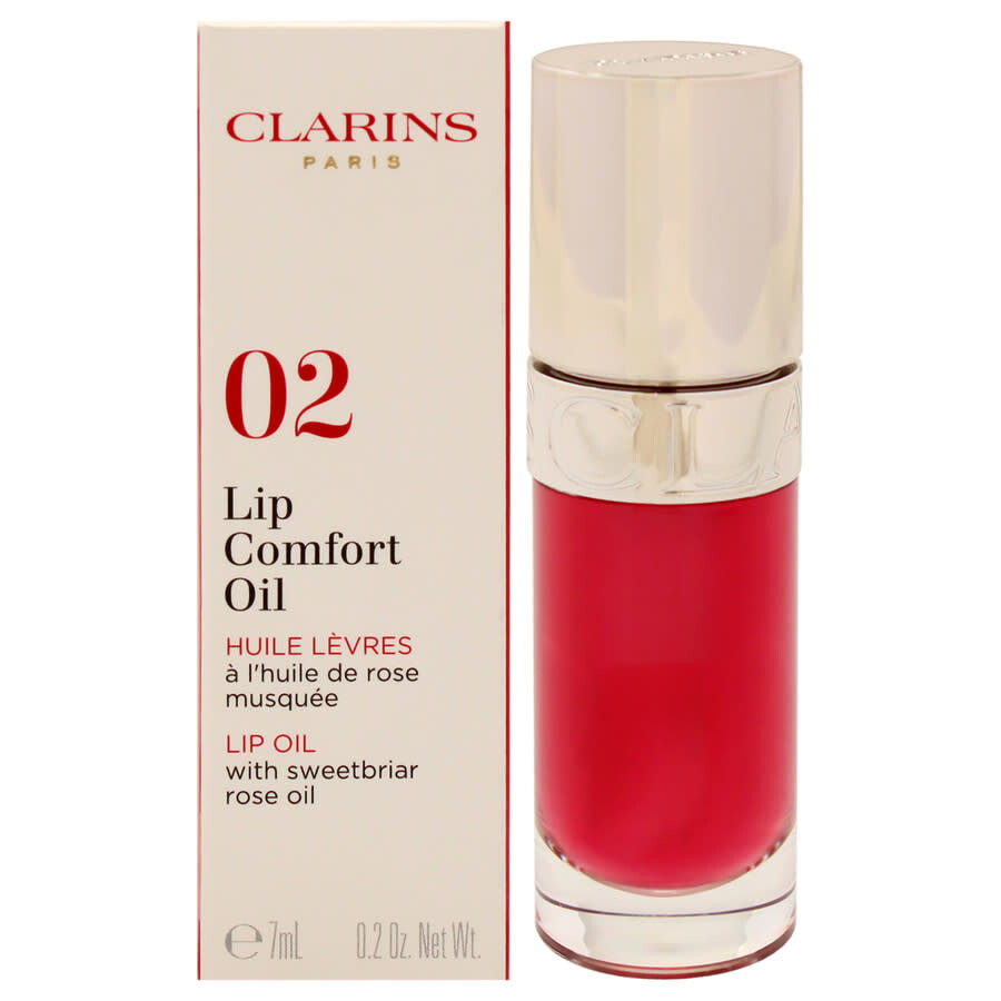 Clarins Ladies Lip Comfort Oil Intense 02 Makeup 3380810365825 - Jomashop