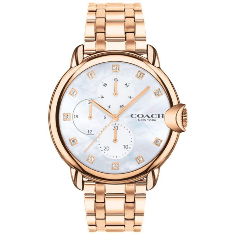 Coach Greyson Quartz Rose Gold Dial Ladies Watch 14503908 - Watches ...