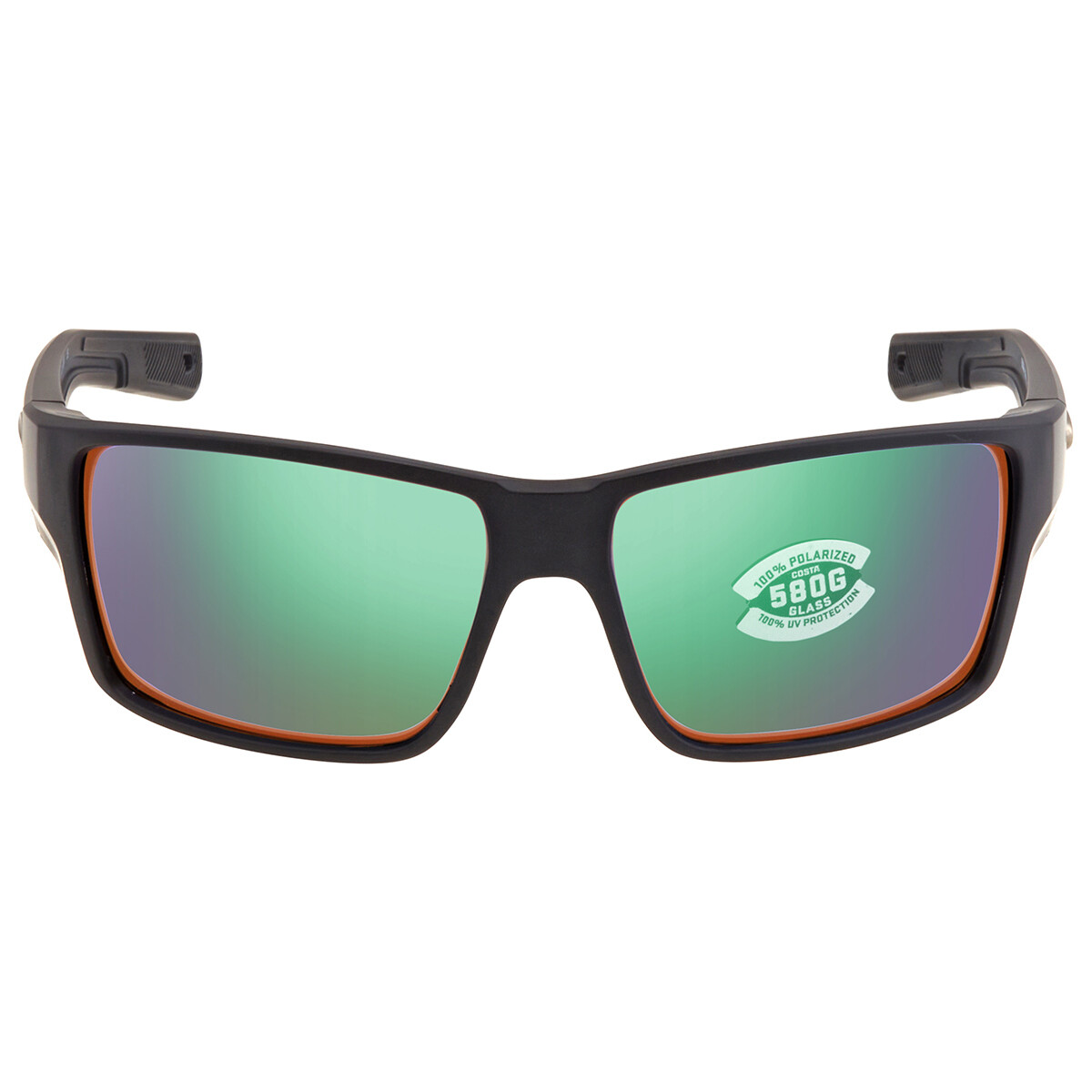 Costa Del Mar REEFTON Blue Mirror Polarized Glass Rectangular Men's ...