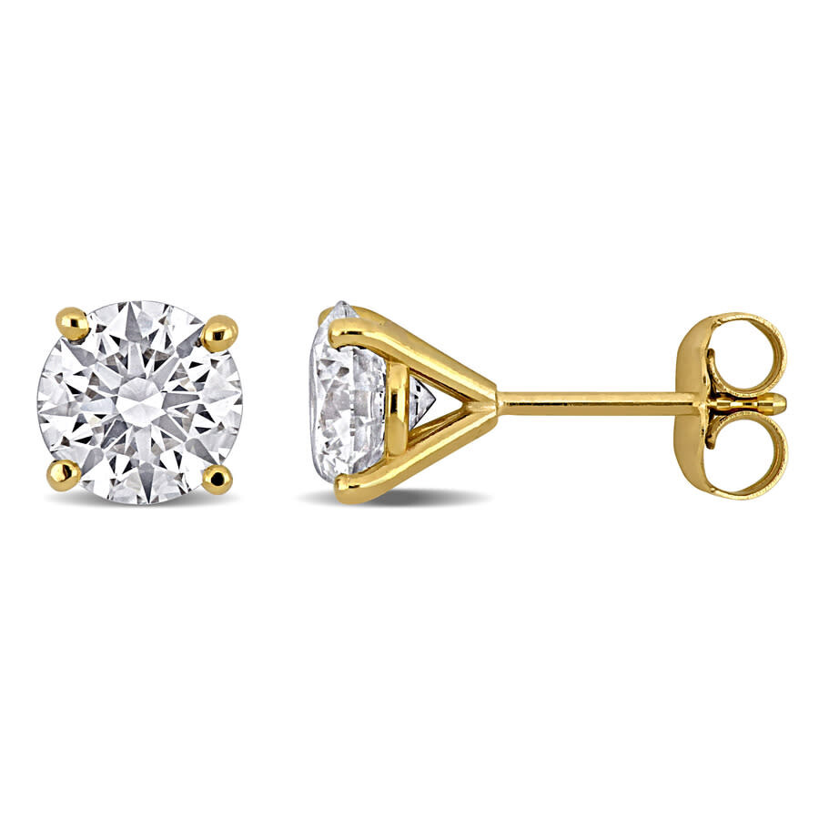 Created Forever 1/6 CT TGW Lab Created Diamond Station Necklace in 18k ...