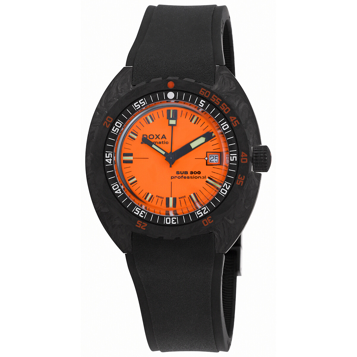 Doxa Sub 1500T Professional Automatic Orange Dial Men's Watch 883.10 ...
