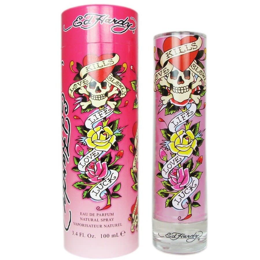 Christian Audigier Ed Hardy Ladies 3 Piece Set Gift Set Fragrances ...