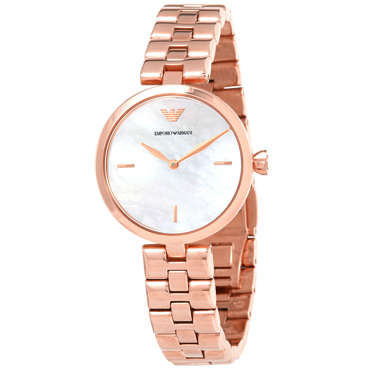 Emporio Armani Classic Mother of Pearl Dial Ladies Watch AR1907 ...