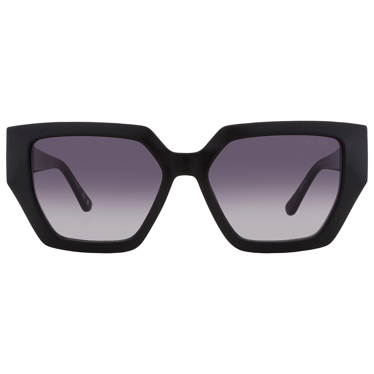 Guess Smoke Gradient Geometric Ladies Sunglasses GU00203-H 01B 56 ...