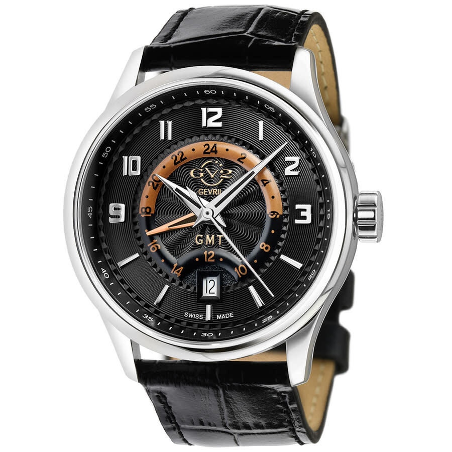 Gv2 By Gevril Triton Automatic Black Dial Men's Watch 3405 840840119223 ...