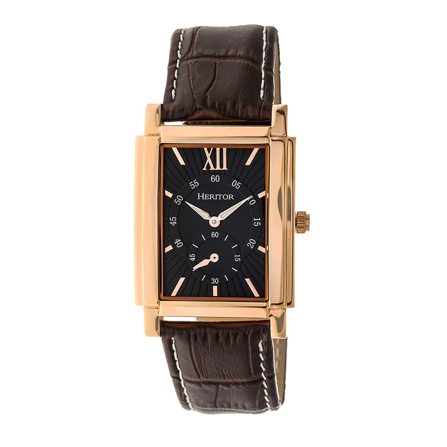 Heritor Arthur Automatic Silver Dial Men's Watch HR7901 847864166820 ...