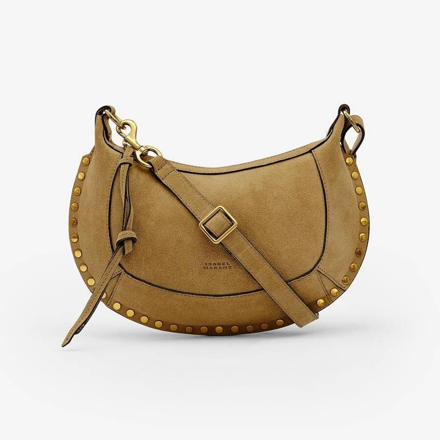 Isabel Marant Oskan Moon Suede Crossbody Bag PP0003FBB3C07M11SN ...