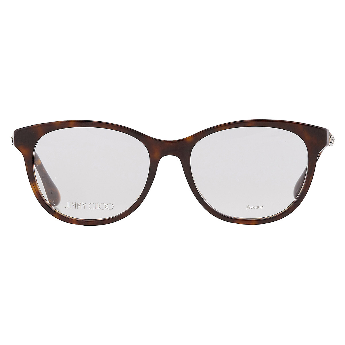 Jimmy Choo Ladies Tortoise Square Eyeglass Frames JC239008655 ...